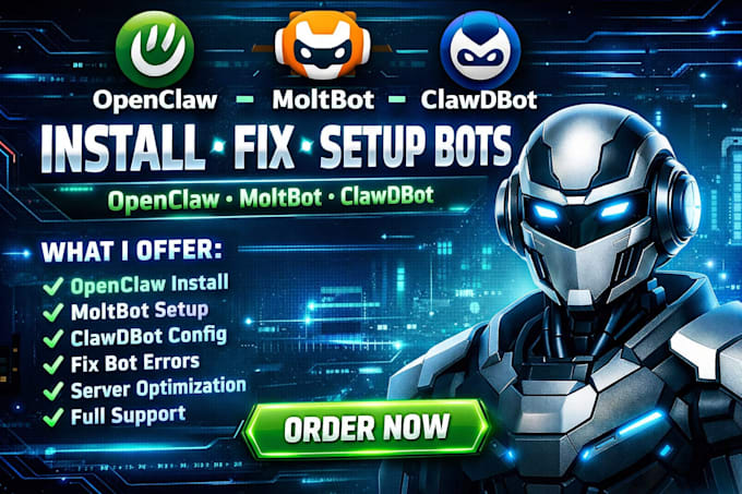 Fix open claw moltbot clawdbot setup open claw install open claw server ...