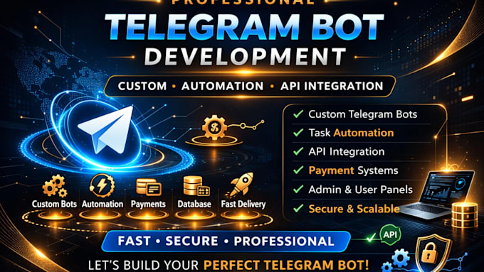 Desarrolla un bot de telegram personalizado con python para tus necesidades