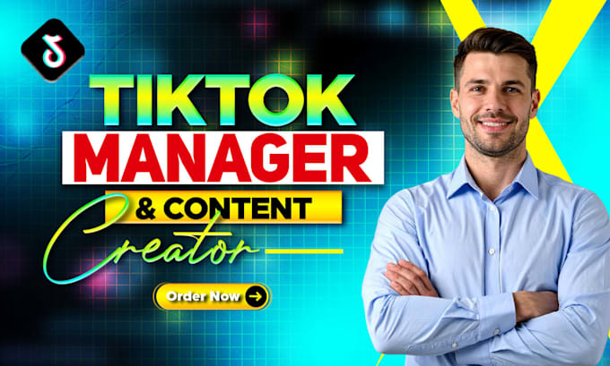 Be your tiktok manager and tiktok content creator to grow your account ...
