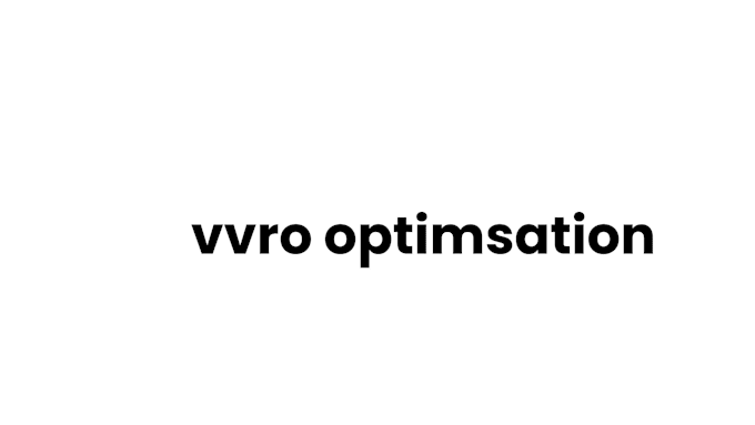 Vvro optimisation for your store by Omojowo630 | Fiverr