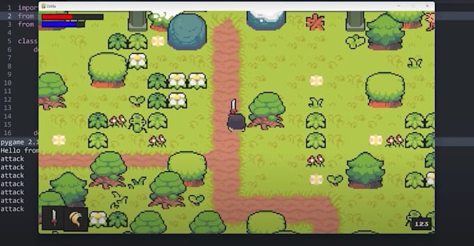 Développer un jeu 2d personnalisé en python avec pygame et le code ...
