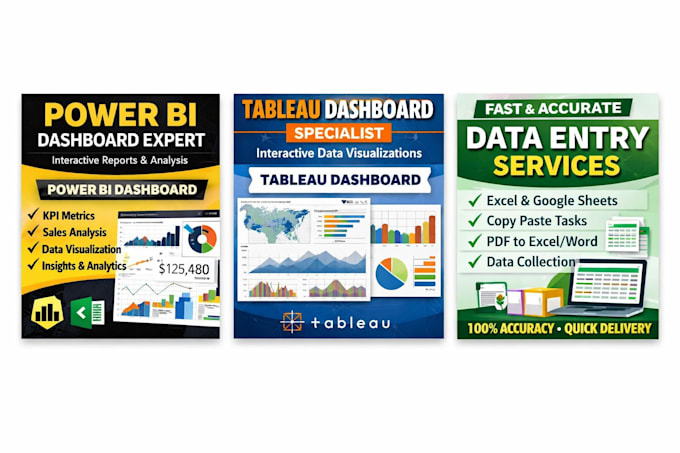 Create intuitive and interactive tableau dashboards and solutions by ...