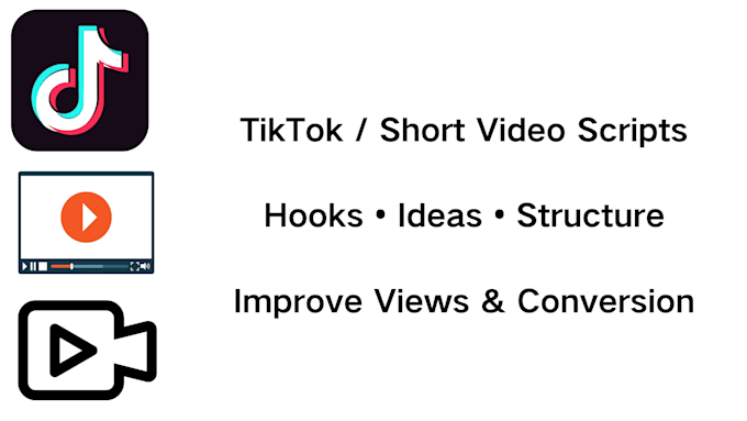 Design viral tiktok video ideas and scripts based on proven structures ...
