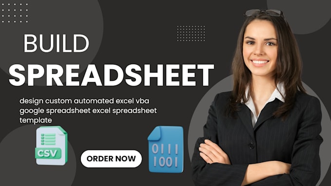 Design custom automated excel vba google spreadsheet excel spreadsheet ...