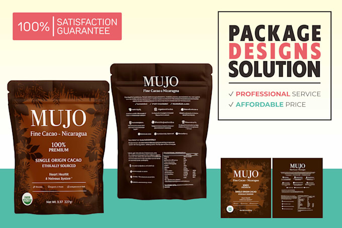 Design professional and eyecatching packaging design for your product ...