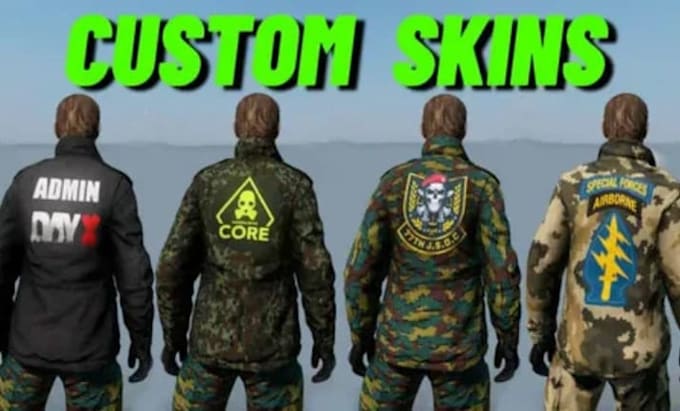 Make custom clothings,weapons,gears and skins for your dayz by ...