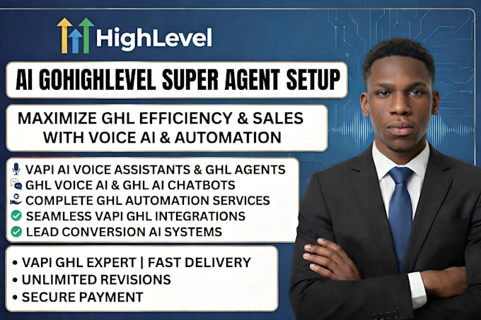 Build your gohighlevel ai agent, ghl ai chatbot, ghl voice ai ghl ...