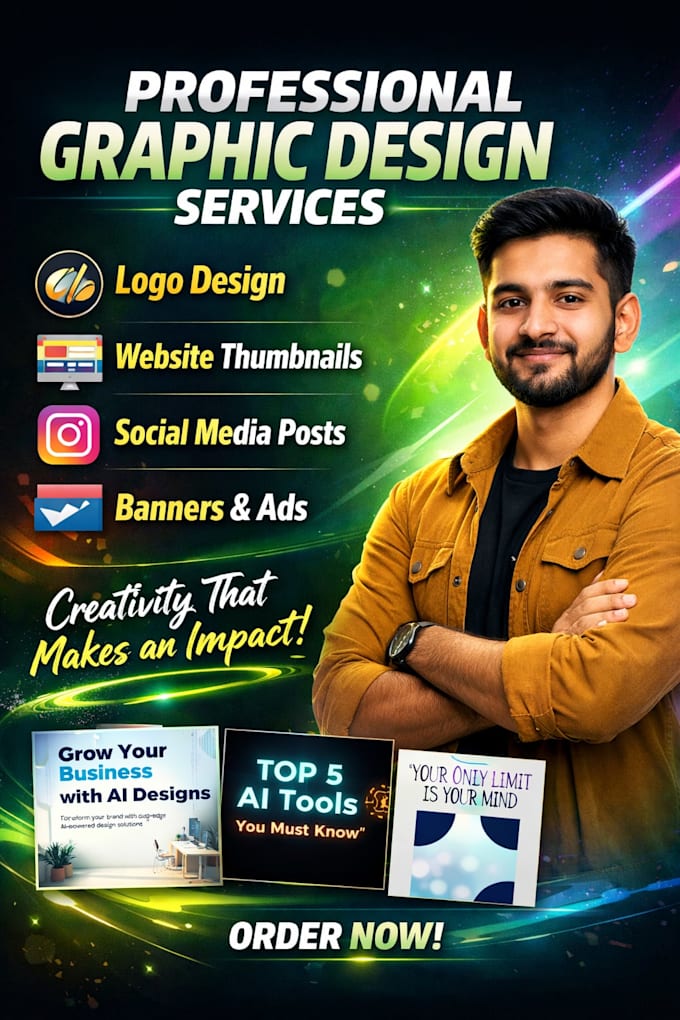 Design professional logo and social media posts by Asjadrai | Fiverr