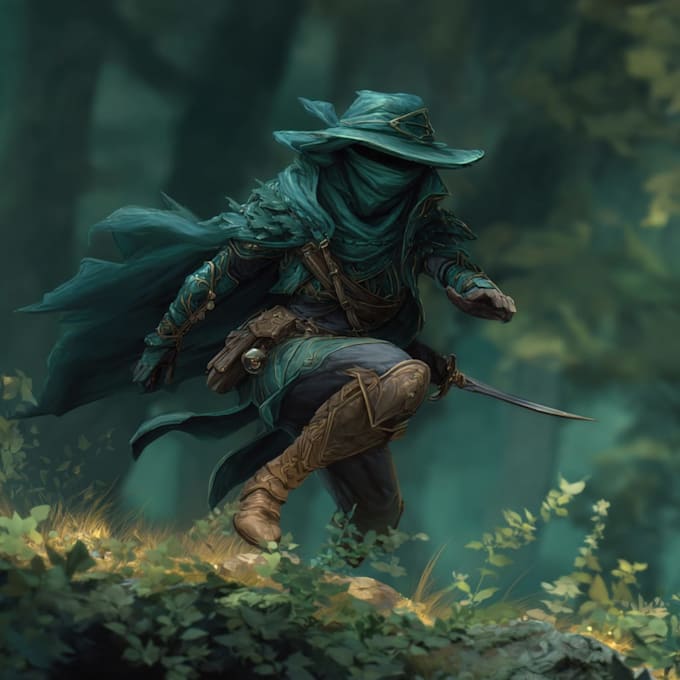 Draw dnd art character, creature, game art, fantasy art by Marvinurton ...