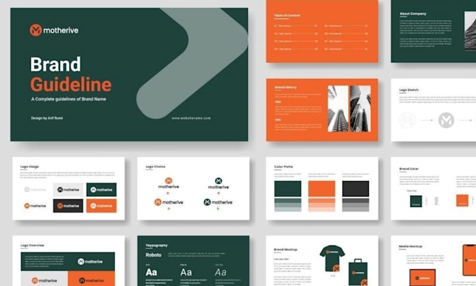 Design full branding kit, brand identity, logo and brand guidelines ...