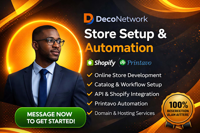 Setup deconetwork store setup customization and integration by Anthony ...