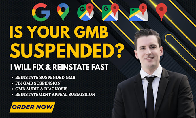 Fix suspended google business profile and gmb reinstatement by Qasim_jy ...