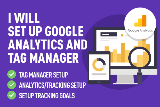 Set up google analytics and tag manager by Georgecollins | Fiverr Set up google analytics and tag manager by Georgecollins | Fiverr