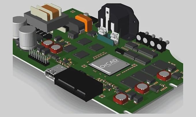 Design electronic circuit and pcb ltspice altium easyeda kicad with ...