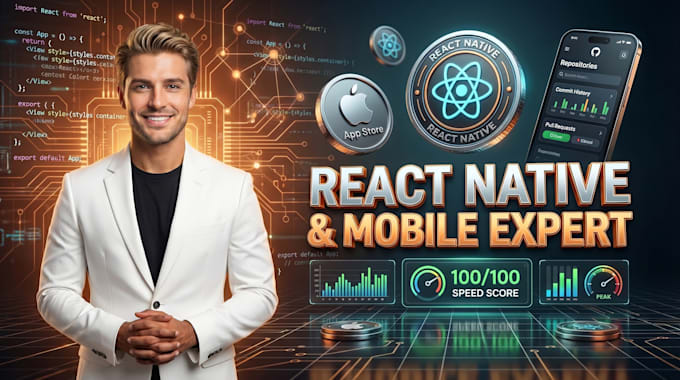Créer une application mobile react native pour ios et android