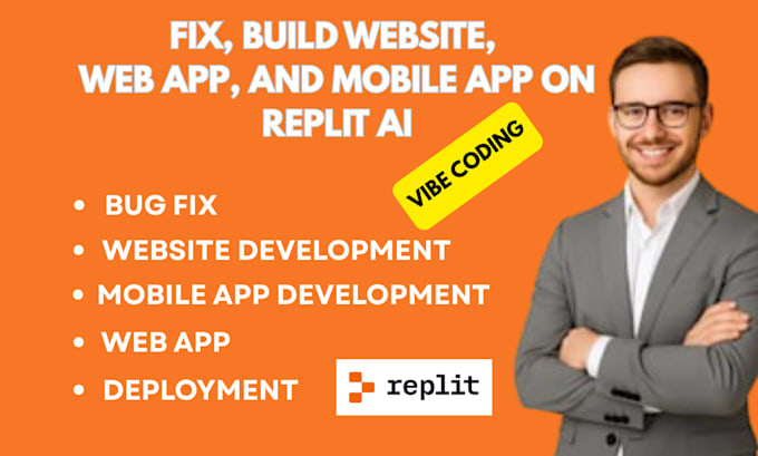 Corriger replit ai, développement de site web replit, application web ...