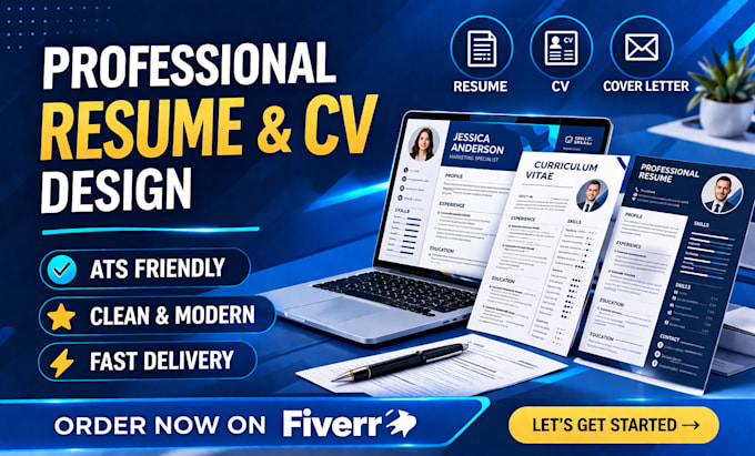 Design professional ats resume cv and cover letter by Ai_design_explo ...