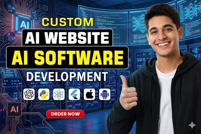 Do full stack website development, ai website, ai chatbot, ai software ...