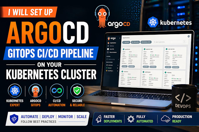 Configurar pipeline de argocd gitops cicd en tu clúster de kubernetes