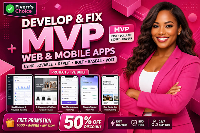 Développer et réparer des mvp d'applications web et mobiles en ...