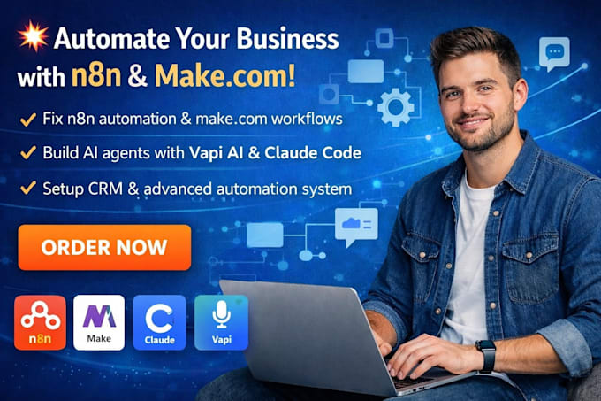 Do make com automation n8n automation manus ai claude code vapi ai ...