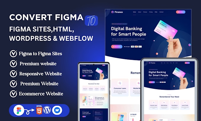 Figma expert figma website figma to figma sites figma design figma dev ...