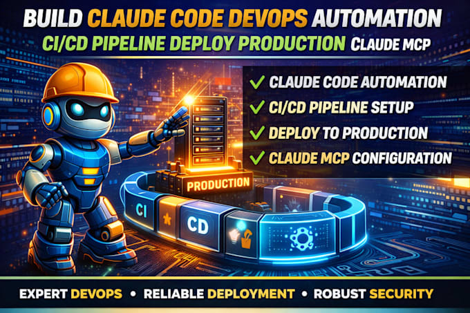 Build claude code devops automation ci cd pipeline deploy production ...