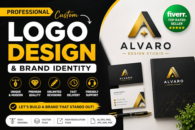 Design a professional logo and brand identity by Rossachille2 | Fiverr