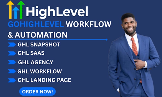 Gohighlevel snapshot ghl saas ghl agency ghl workflow ghl landing page ...