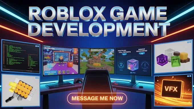 Bouw je roblox map en gui, vfx, ui en script elk systeem