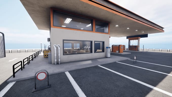 Create realistic low poly map, roblox map building, city map, roblox ...