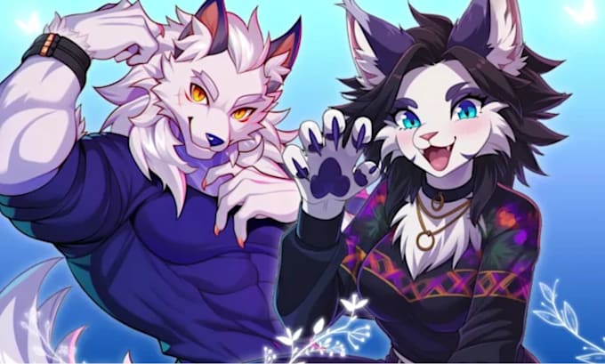 Dibujar arte furry, fursona, perfil furry, oc furry, arte de personajes ...