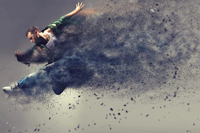 Make sandstorm effect in 3 photos for you by Bestdesigner22 | Fiverr