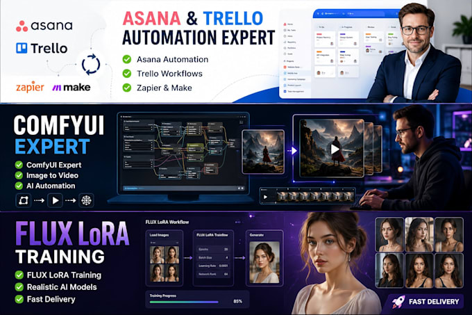 Automate asana and trello workflows comfyui image to video sfw lora by ...