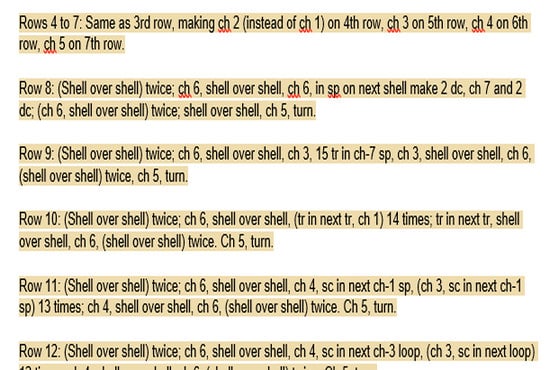 Translate a crochet diagram to a pattern by Artsymilu | Fiverr