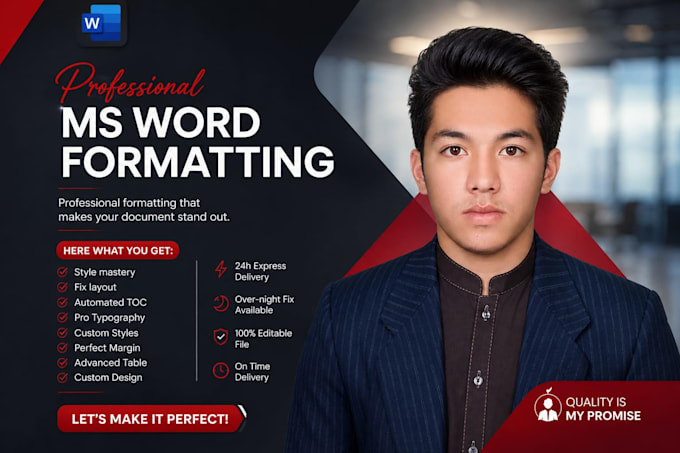 Professionally design and format your ms word document by Mhassaan ...