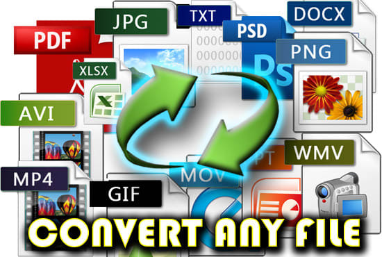 Convert file formats to another as per request by Kumarayas | Fiverr