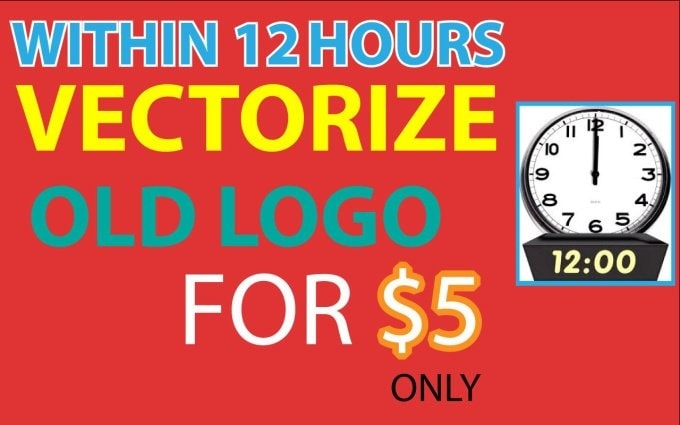 Convert gif jpeg jpg png image or logo to vector ai by Ismailrahi | Fiverr