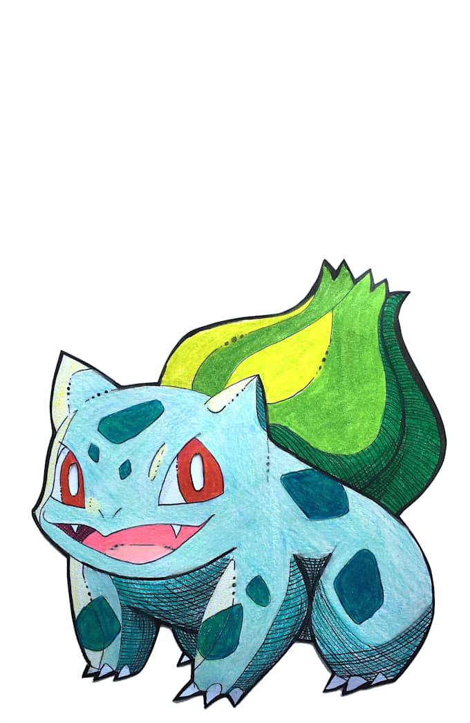 Draw any of the original 150 pokemon by Ellivivre | Fiverr