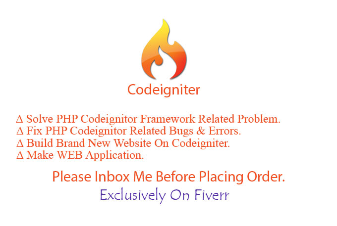 Do php codeigniter related tasks by Takielias | Fiverr