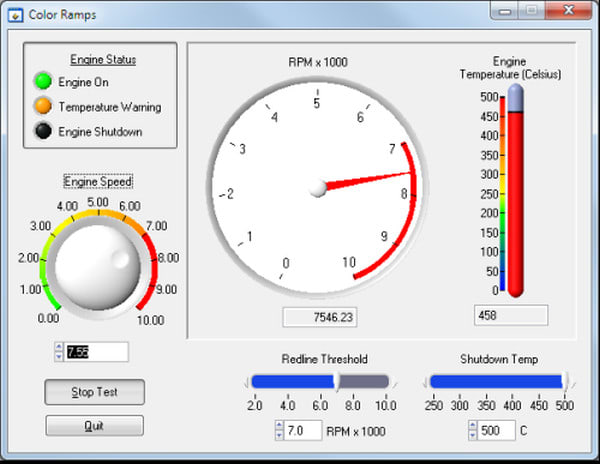 Développer un programme en labwindows cvi la version c de labview