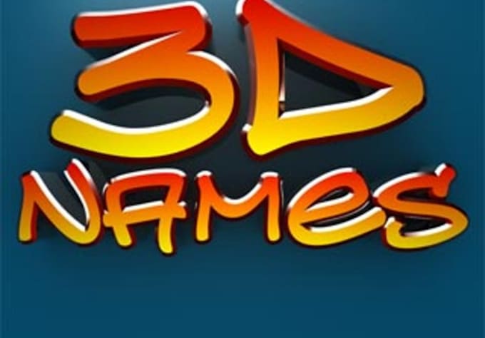 Draw 3d text to promote your business by Julakiss | Fiverr