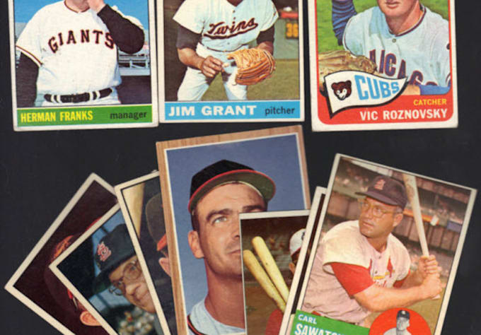 Send you 10 1960s baseball cards by Ripken | Fiverr