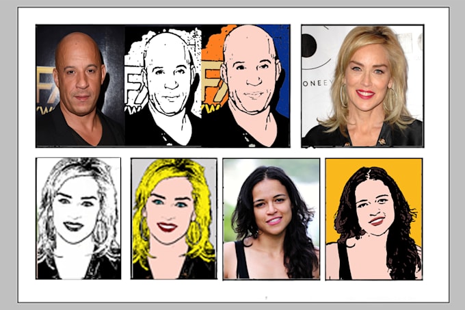 Convert your photo into comic style by Jeff77775081 | Fiverr