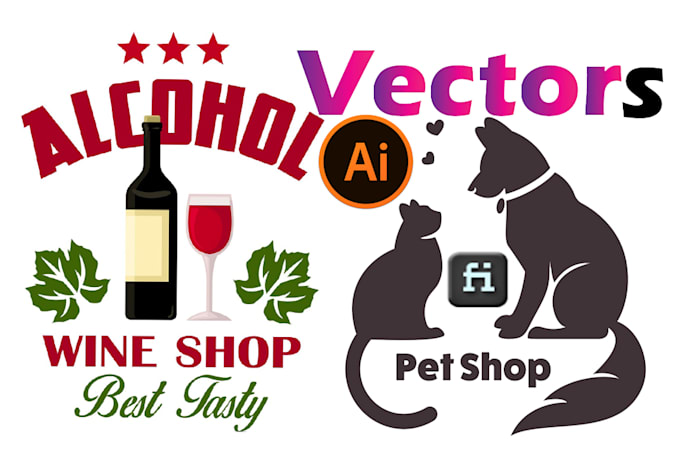 Convert logo and picture into a vector by Jaurenkelly | Fiverr