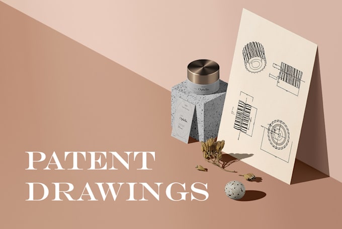 Create a detailed patent drawing by Veritas23 | Fiverr