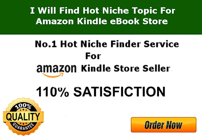 Research amazon most profitable ebook niche by Abidafsar | Fiverr