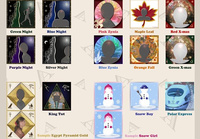 Spice up your photograph via selective avatar templates by I_am_avatars ...