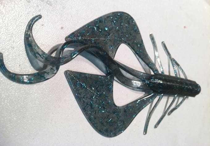 Make you 3 custom soft plastic fishing baits for bass fishing by ...