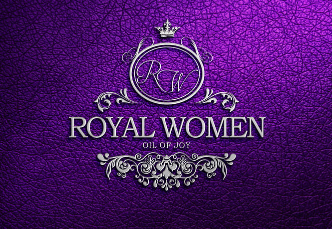 Put your logo on three stunning royal mockups by Graficgal | Fiverr